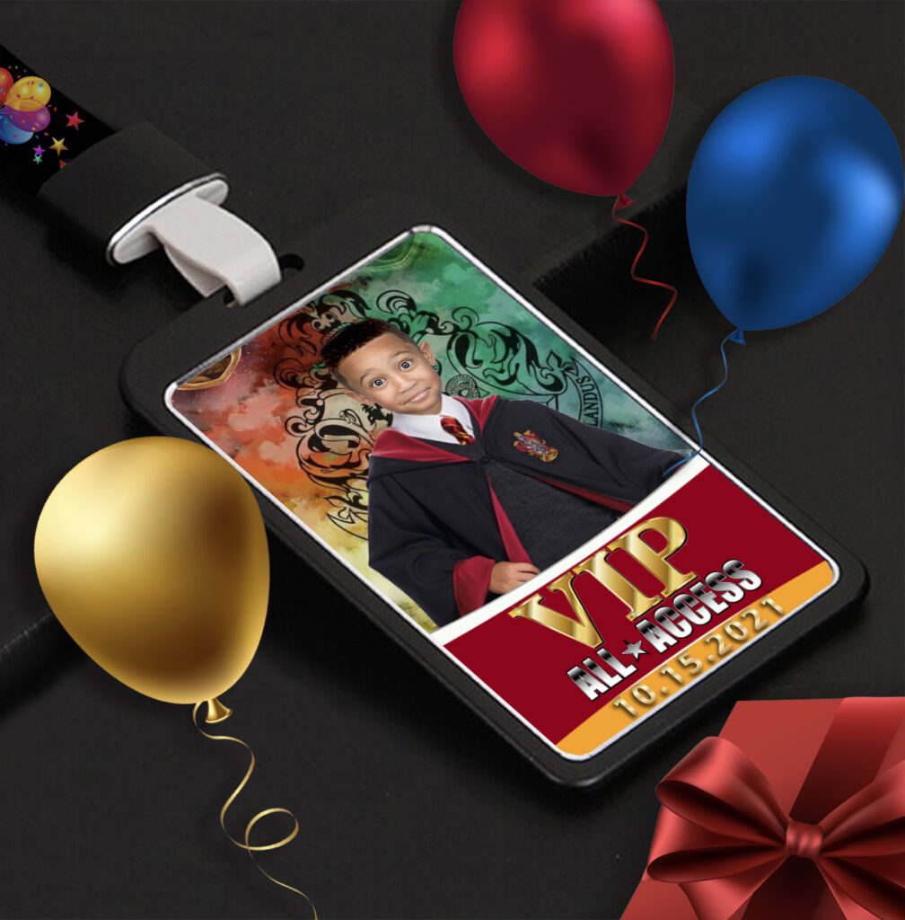 Birthday VIP Badges-Harry Potter – pop360photobooths.com